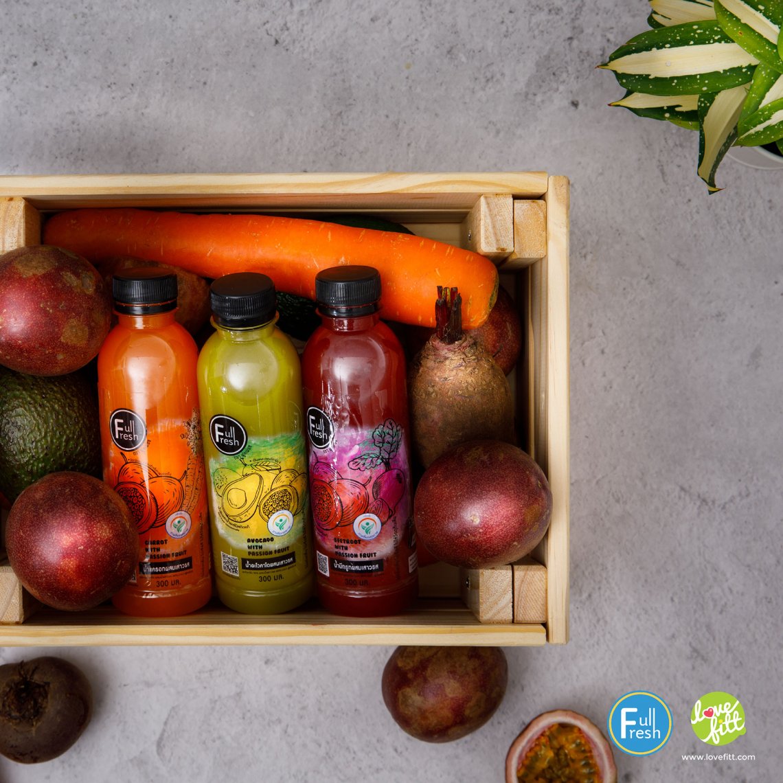 Full Fresh คุณค่าจากผักและผลไม้แท้เต็มๆ